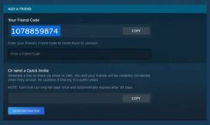 How to Find Steam Friend Codes and Add Friends using Friend Codes